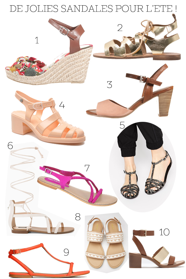 E-shopping : De Jolies Sandales ! - Le So Girly Blog